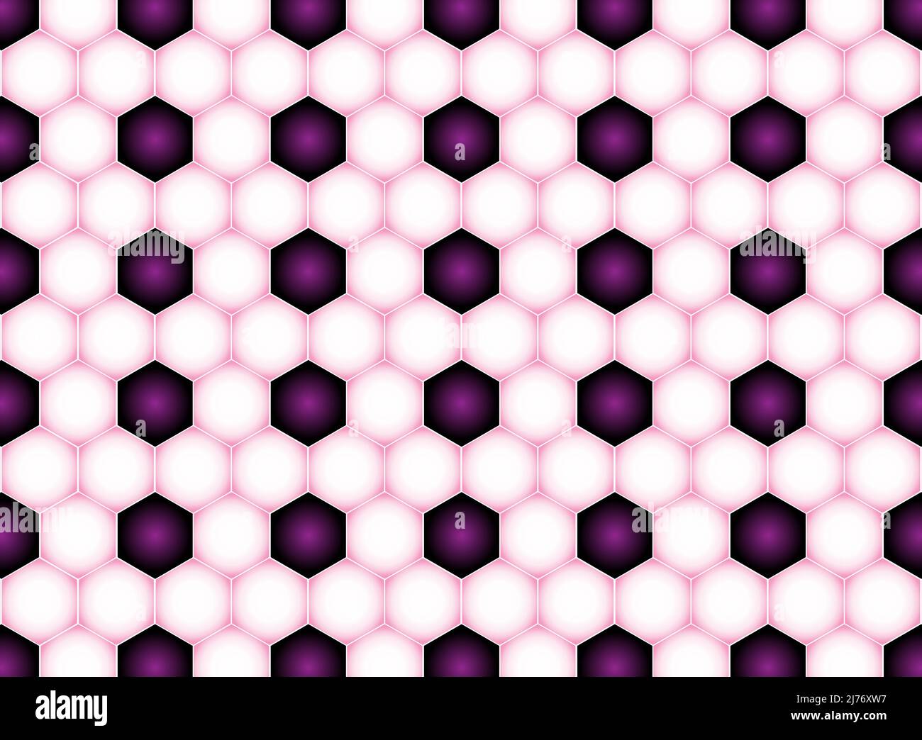 Hexagon Honeycomb Geometric Design In Violet Purple Color Stock Vector ...
