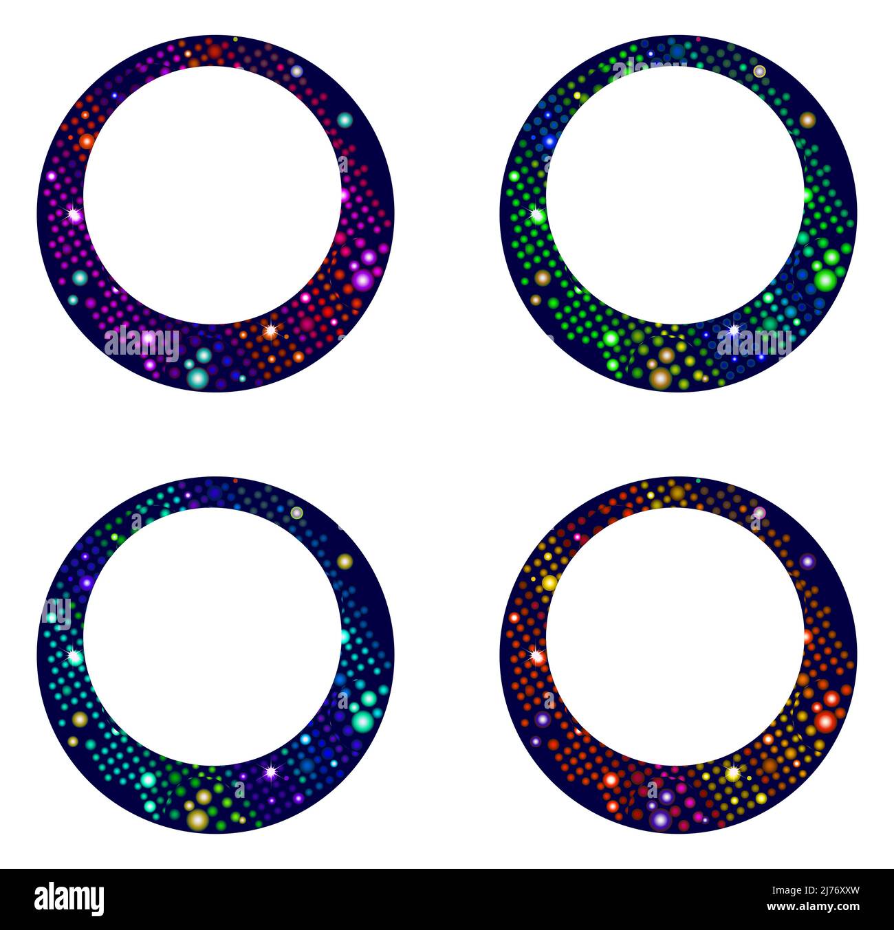 Four rings Stock Vector Images - Alamy