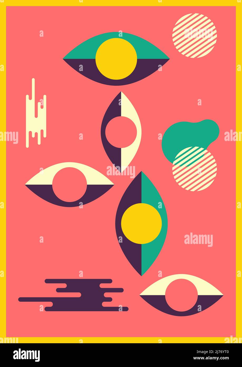 Geometric shapes concept circle Stock Vector Images - Alamy