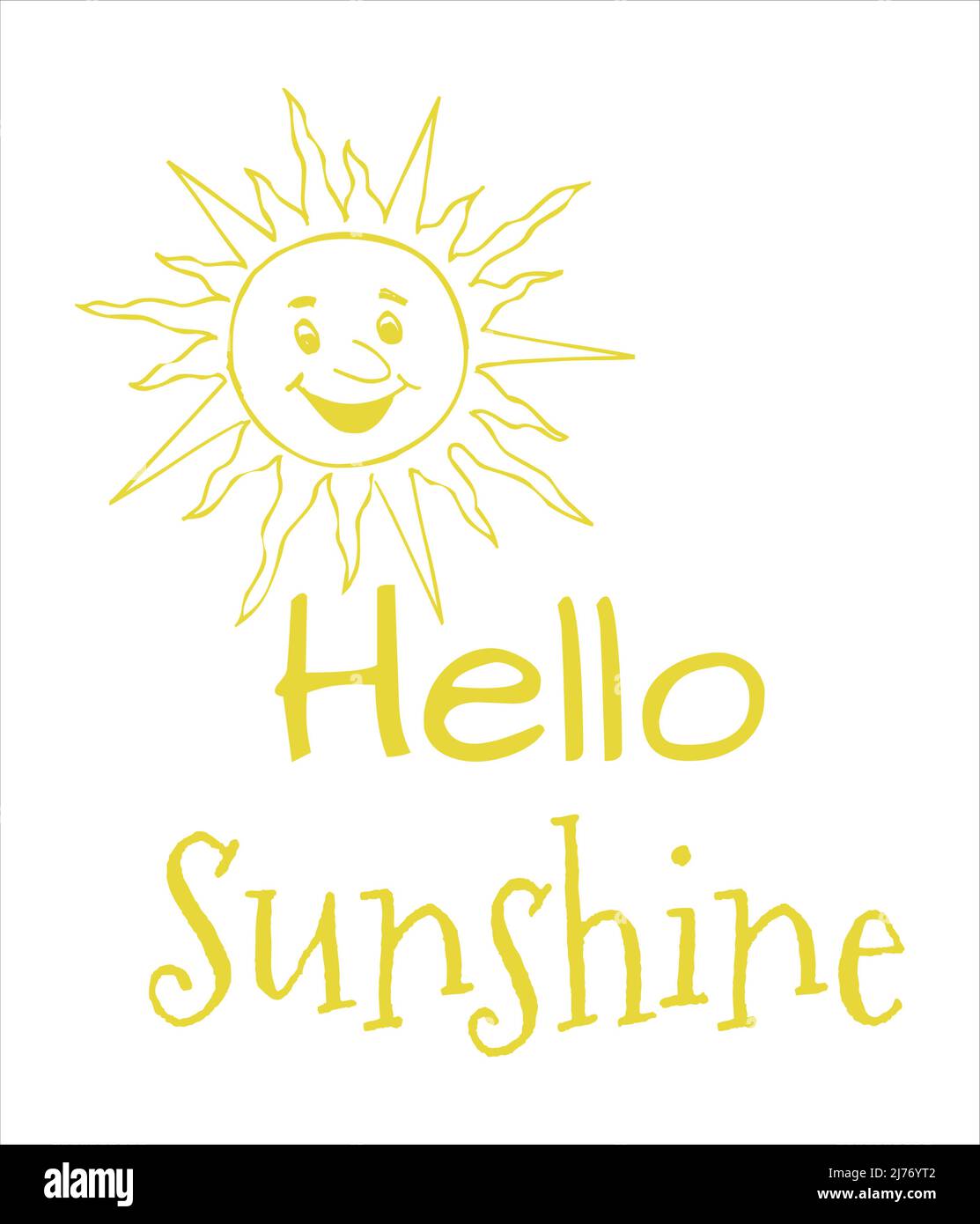 Cartoon smile yellow hi-res stock photography and images - Alamy