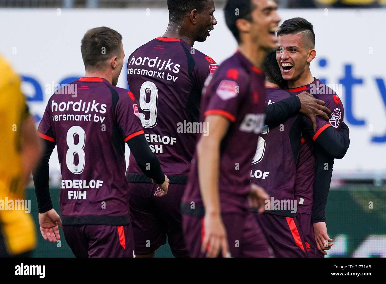 KERKRADE, NETHERLANDS - MAY 6: Giovanni Manson Ribeiro of SC Telstar ...