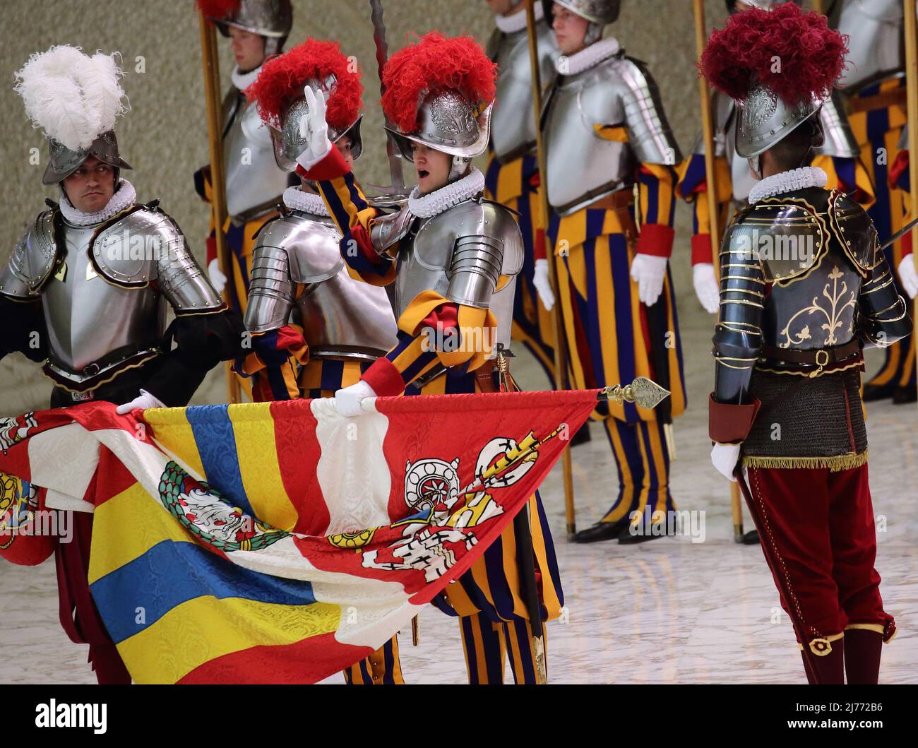 May 6, 2022 - Oath ceremony of the new recruits of the Pontifical Swiss ...