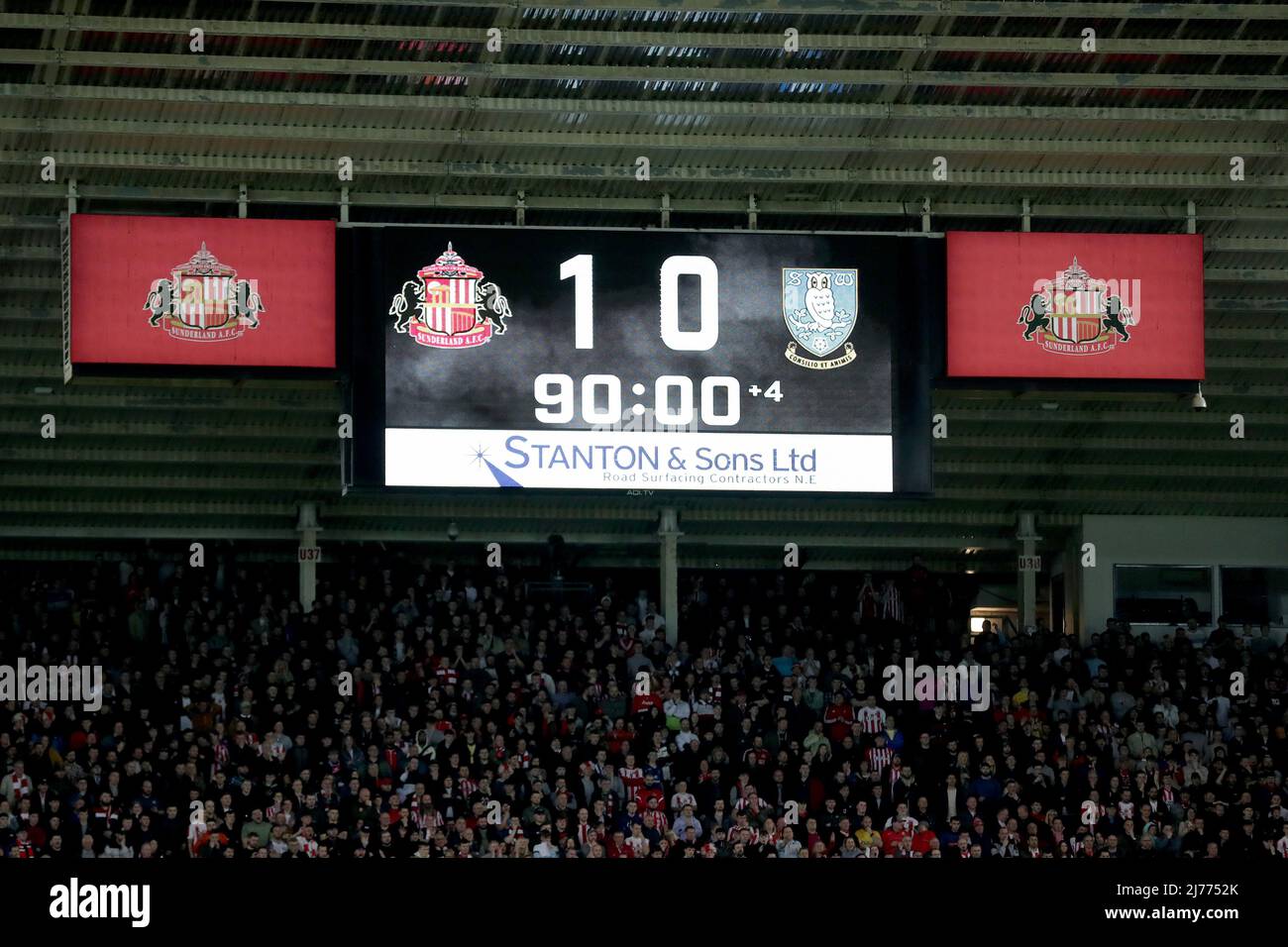 1st Quarter On Scoreboard