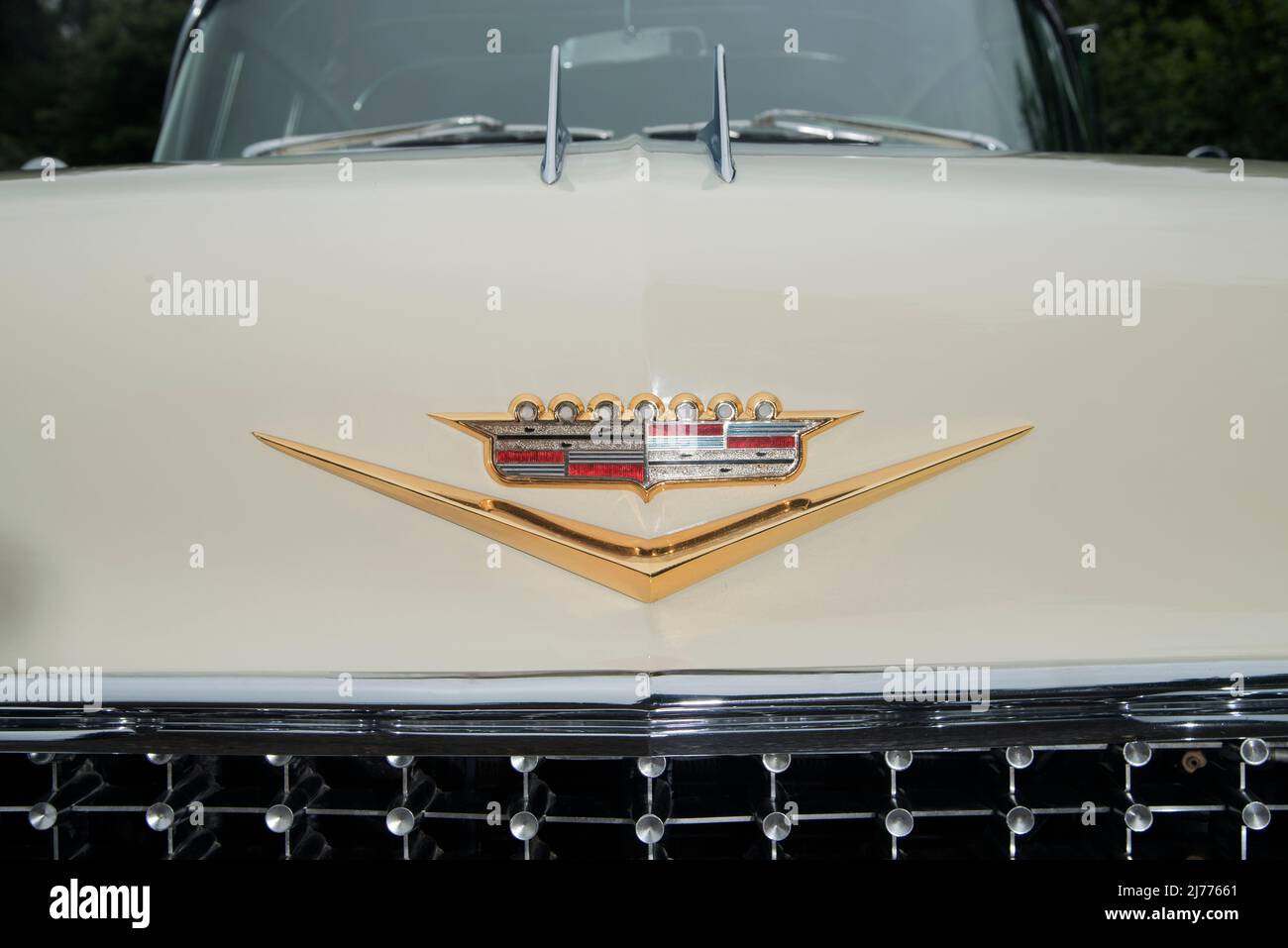 1958 Cadillac Eldorado classic American luxury car Stock Photo - Alamy