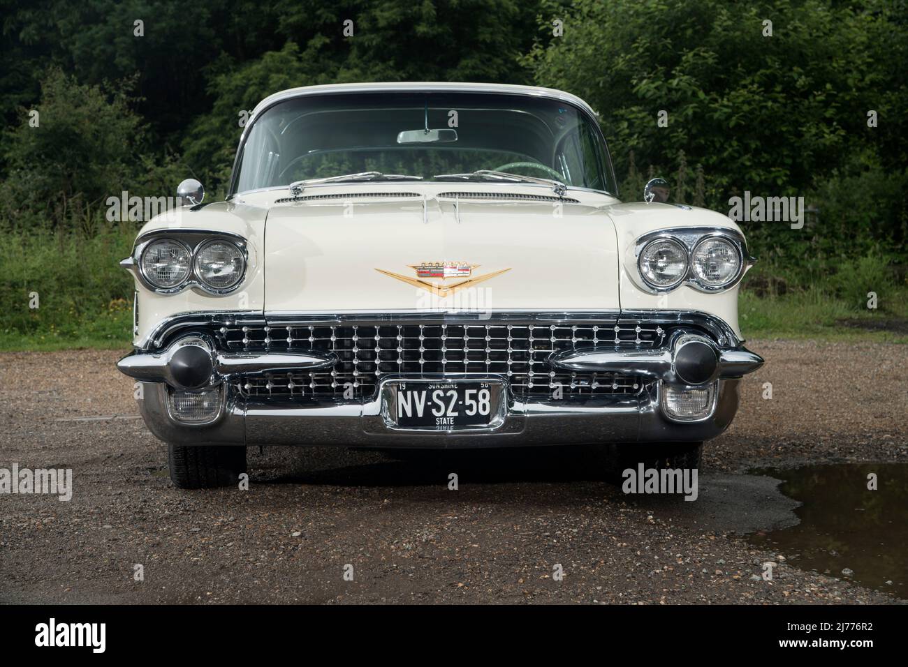 1958 Cadillac Eldorado classic American luxury car Stock Photo - Alamy