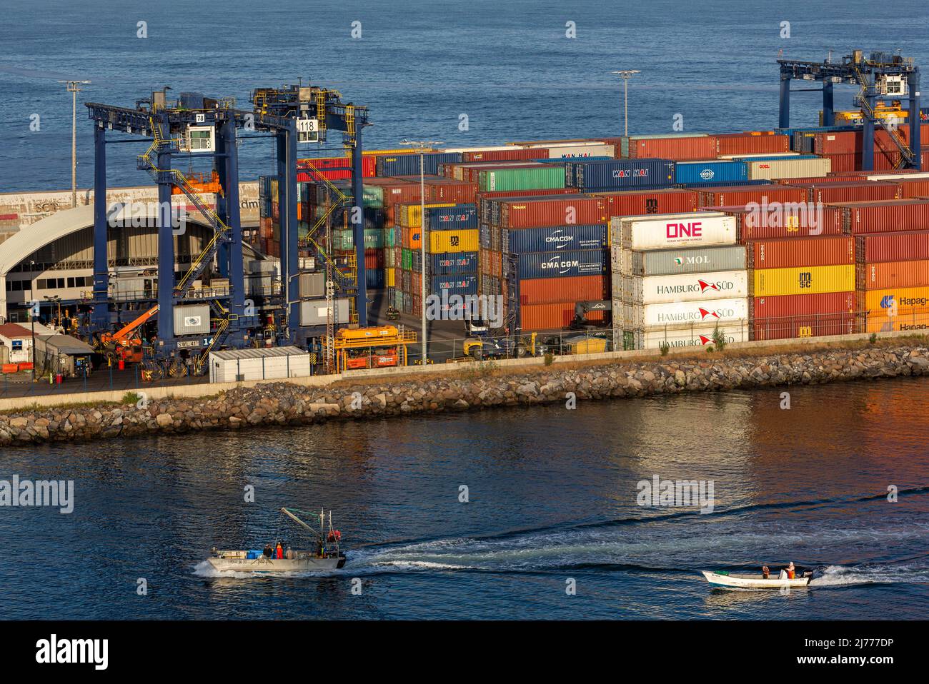 Ensenada International Conatainer Terminal, Baja California, Mexico ...