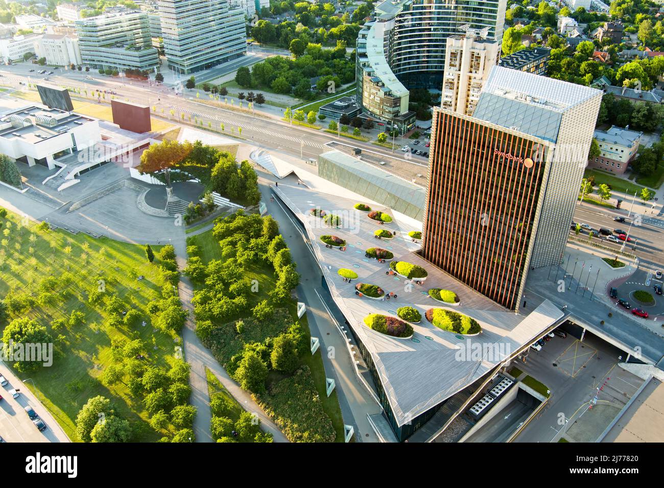 Vilnius skyline 2021] hi-res stock photography and images - Alamy