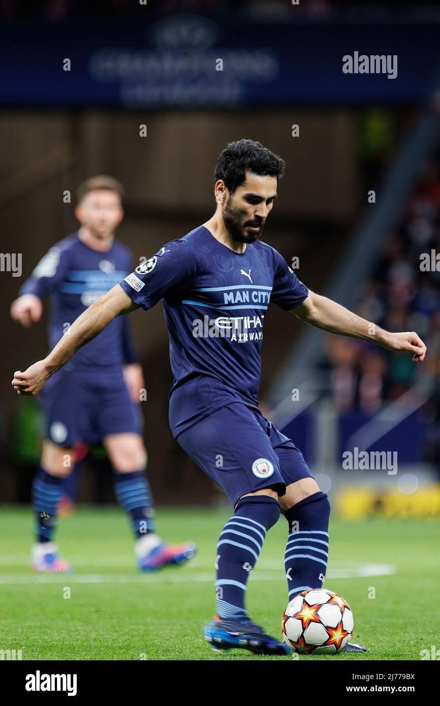 MADRID - APR 13: Gundogan in action during the Champions League match ...