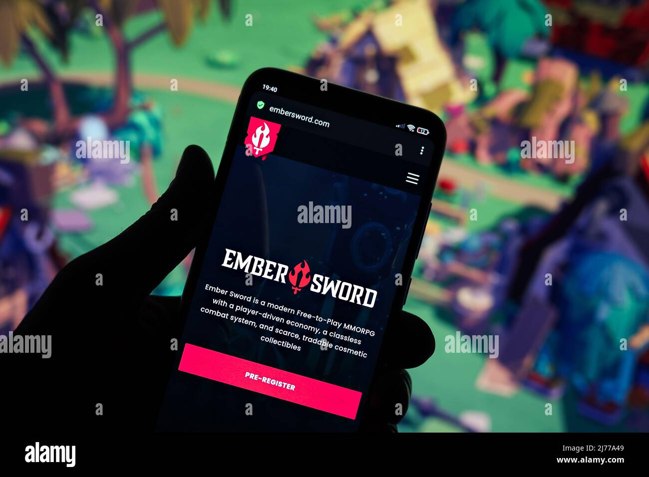 Ember sword game hi-res stock photography and images - Alamy