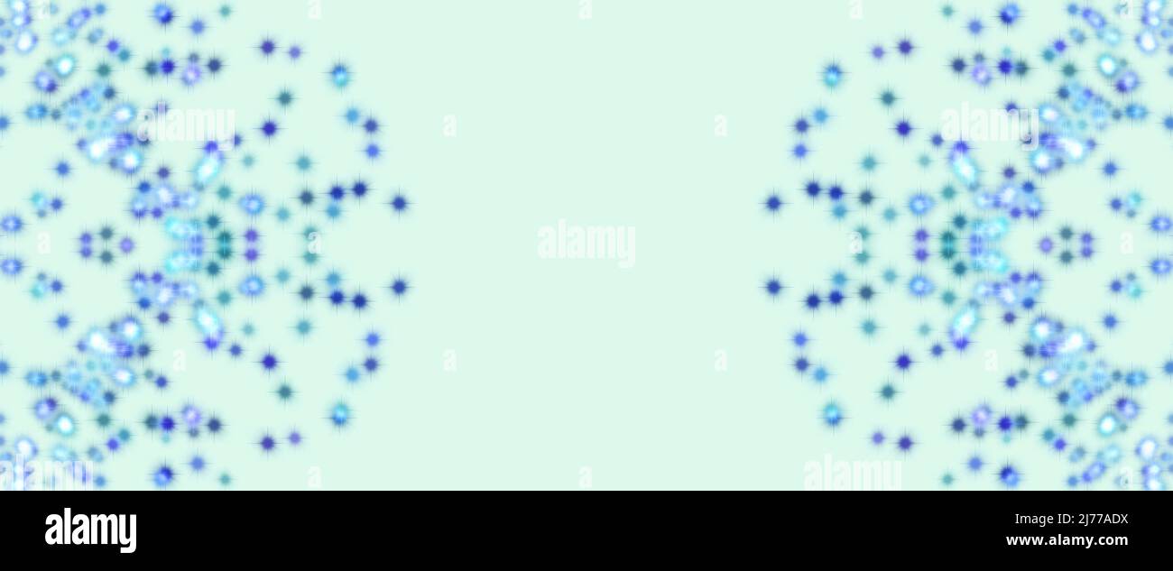 Sparkling and colorful 4K screen saver of bright stars on pastel blue ...