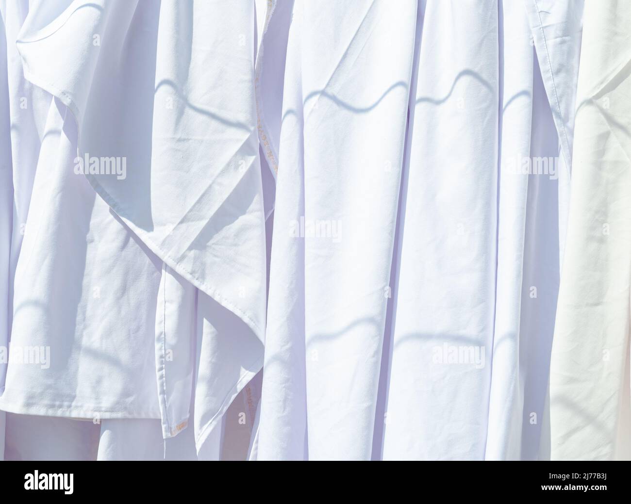 Clean bedsheet background Stock Photo - Alamy