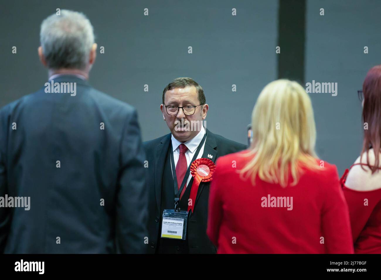 Louis John Anthony Hughes, Labour and Co-operative party, wins the ...
