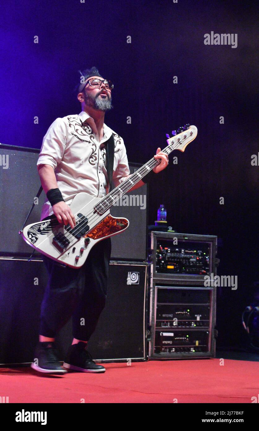 Taka Hirose From Feeder Performing Live On Stage In Concert At The O2 ...