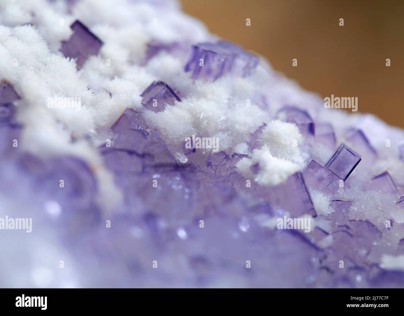 fluorite mineral specimen stone rock geology gem crystal Stock Photo ...