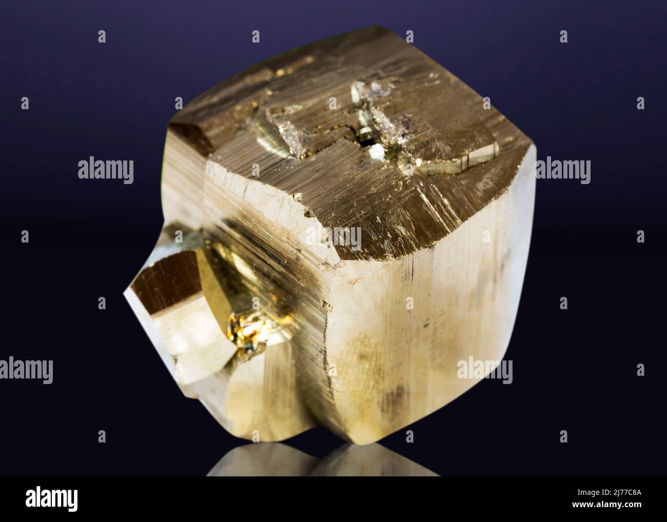 pyrite mineral specimen stone rock geology gem crystal Stock Photo - Alamy