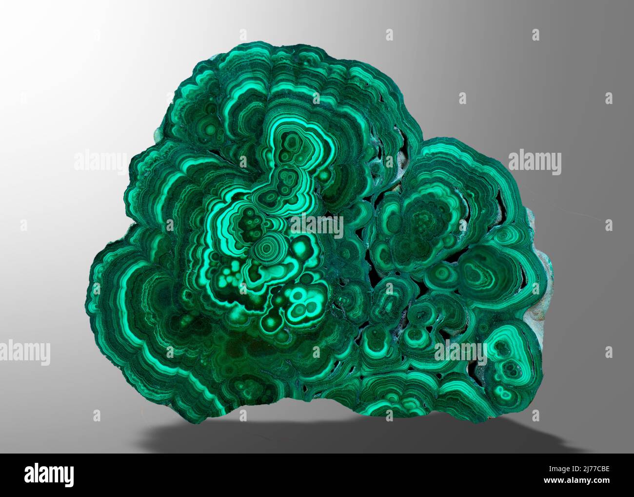 malachite mineral specimen stone rock geology gem crystal Stock Photo ...