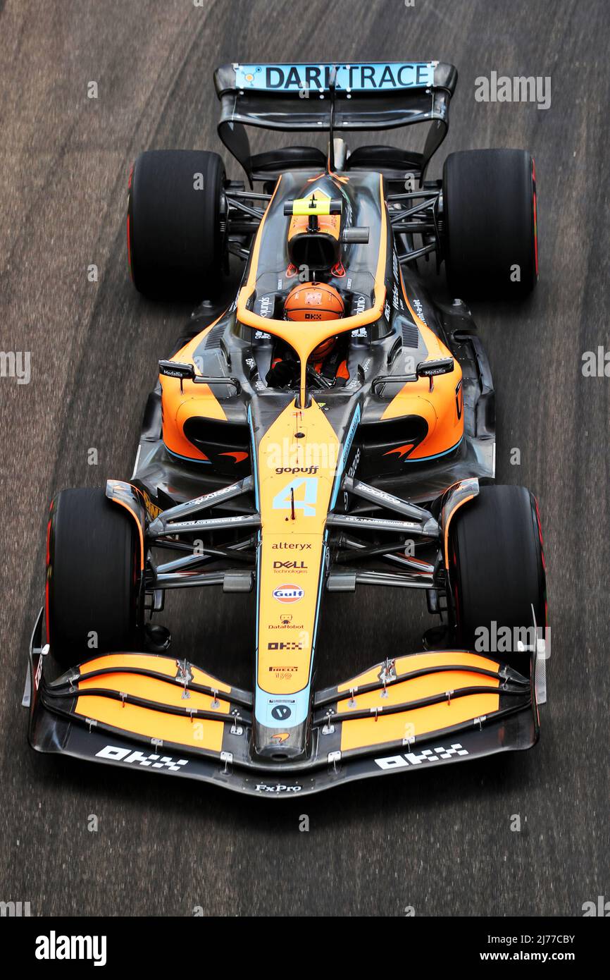 Miami, USA. 06th May, 2022. Lando Norris (GBR) McLaren MCL36. Miami ...