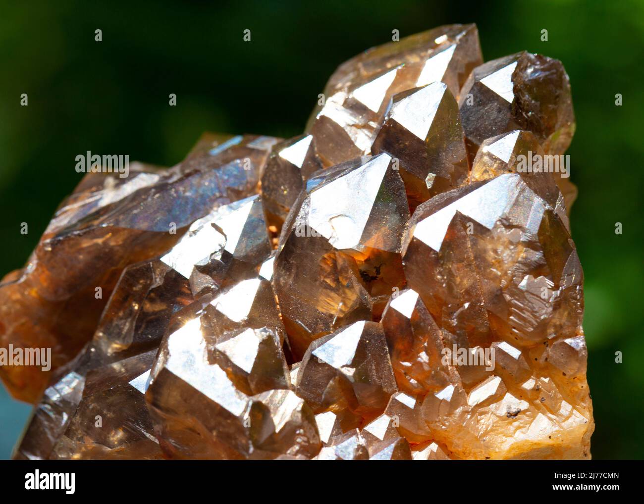 smoky, mineral specimen stone rock geology gem crystal Stock Photo - Alamy