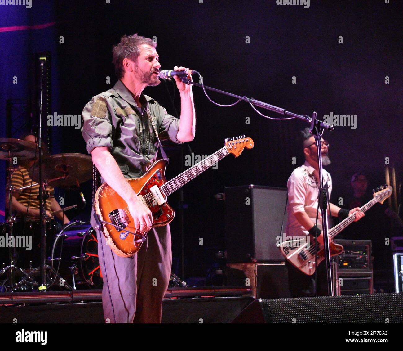 Grant Nicholas From Feeder Performing Live On Stage In Concert At The ...