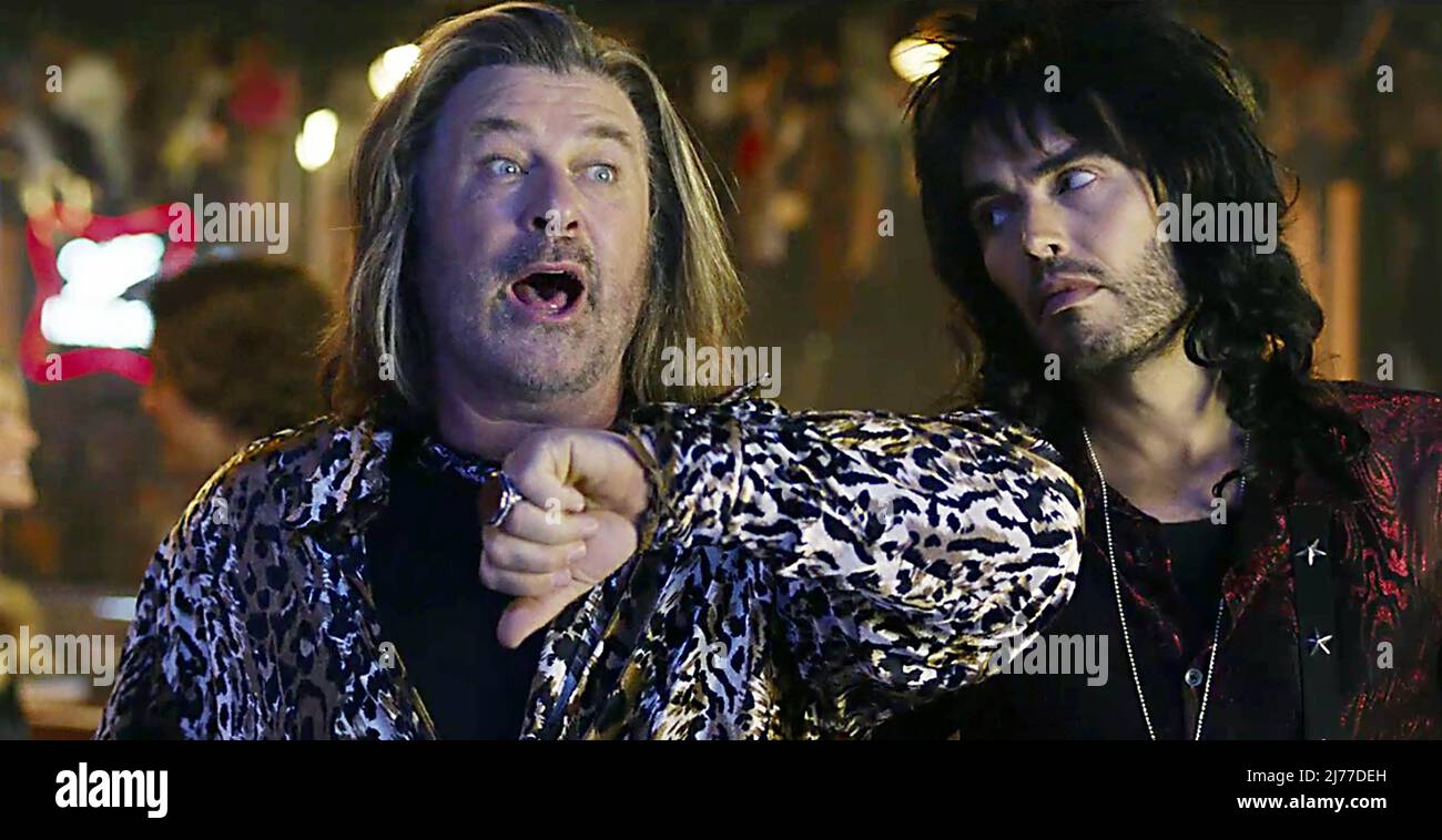Los Angeles, CA, USA. Alec Baldwin and Russell Brand in a scene from ...