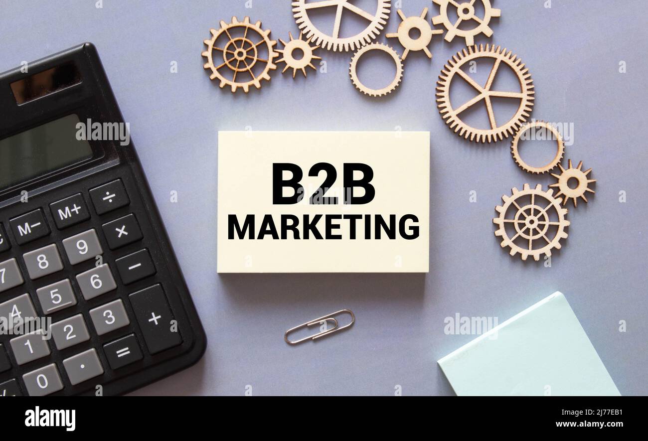 B2b marketing hi-res stock photography and images - Alamy
