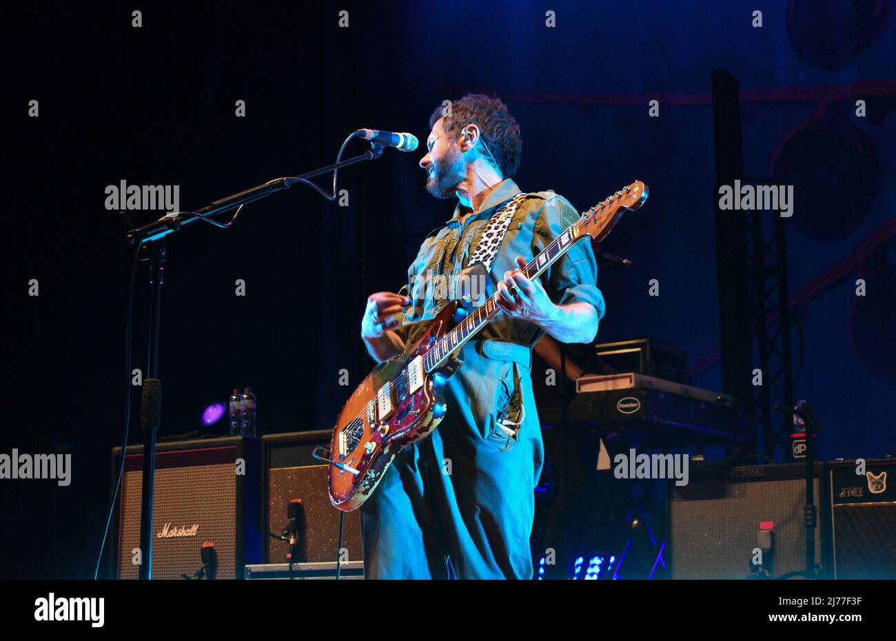 Grant Nicholas From Feeder Performing Live On Stage In Concert At The ...