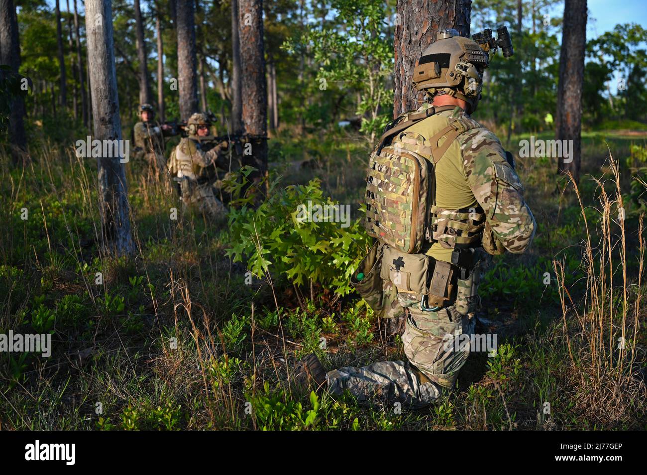 U.S. Air Force Special Tactics operators with the 24th Special ...