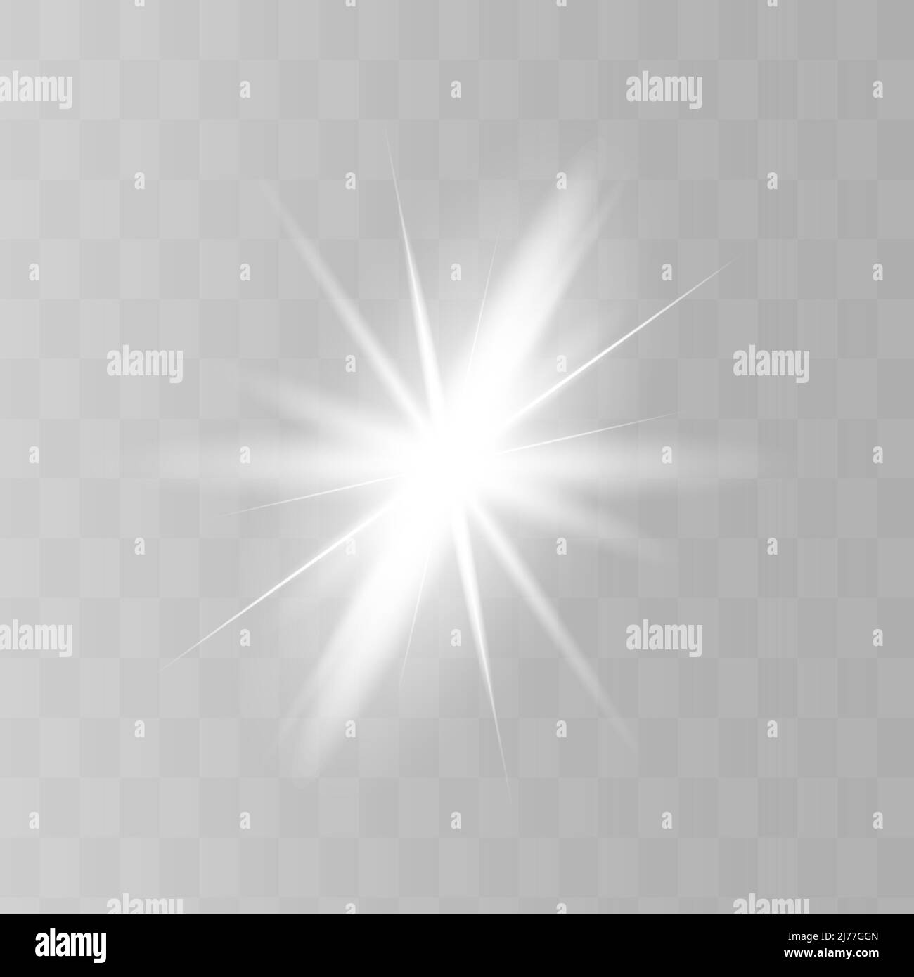 Glow isolated white light effect, lens flare Stock Vector Image & Art - Alamy