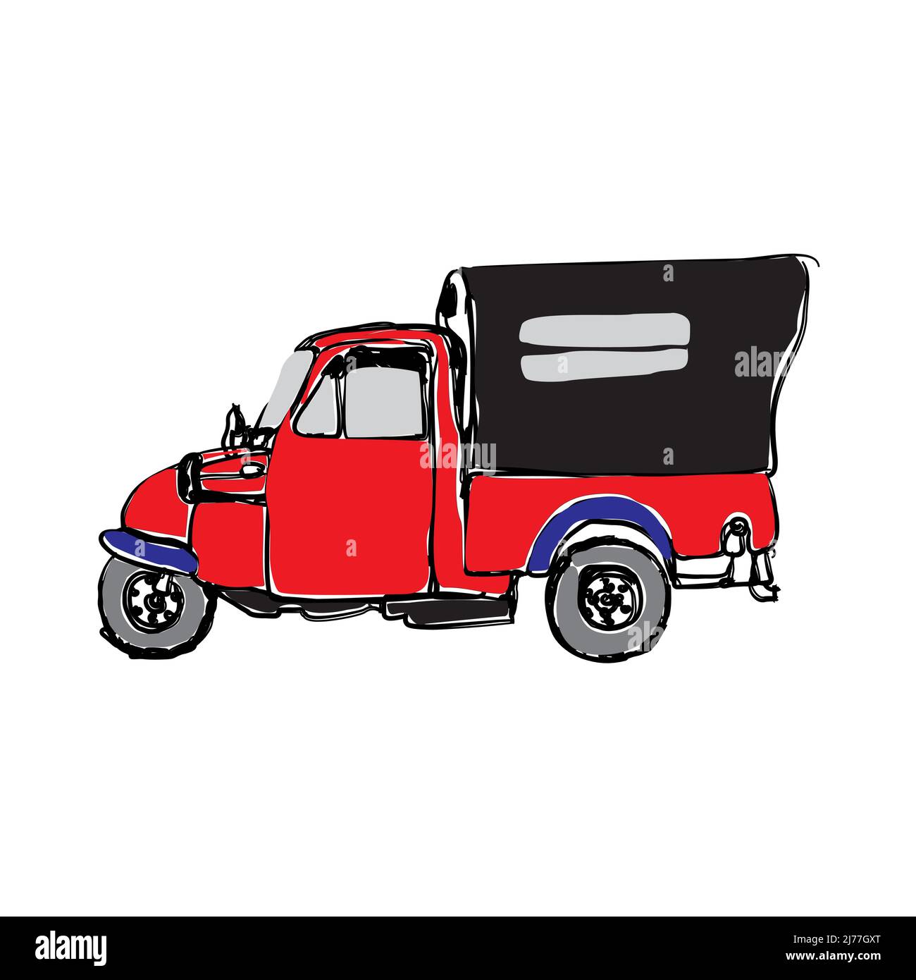 Bemo Icon of the old Jakarta public transportation. (Bemo is a ...