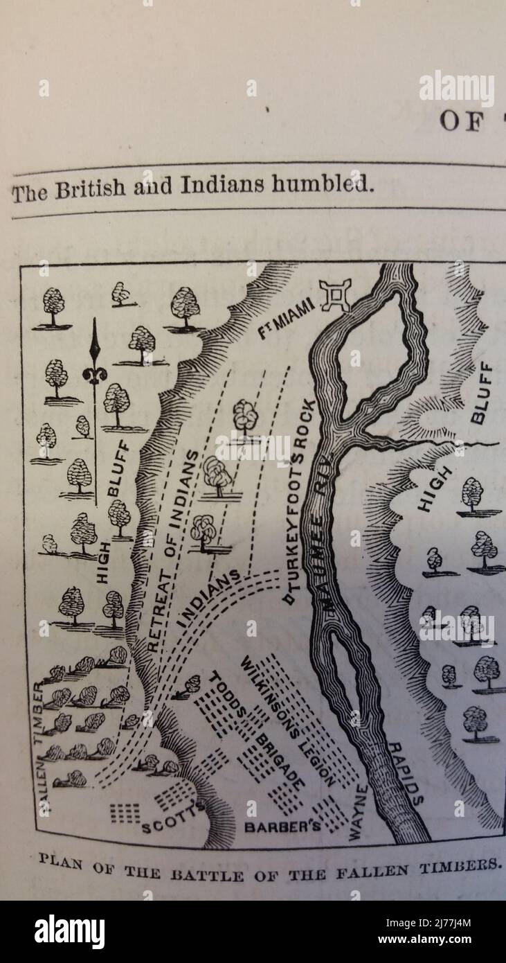 Fallen timbers battlefield hi-res stock photography and images - Alamy