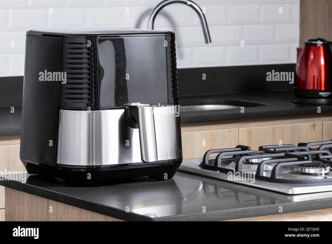 Small Kitchen Appliance - Hot Air Fryer; Photo In The Kitchen Stock ...