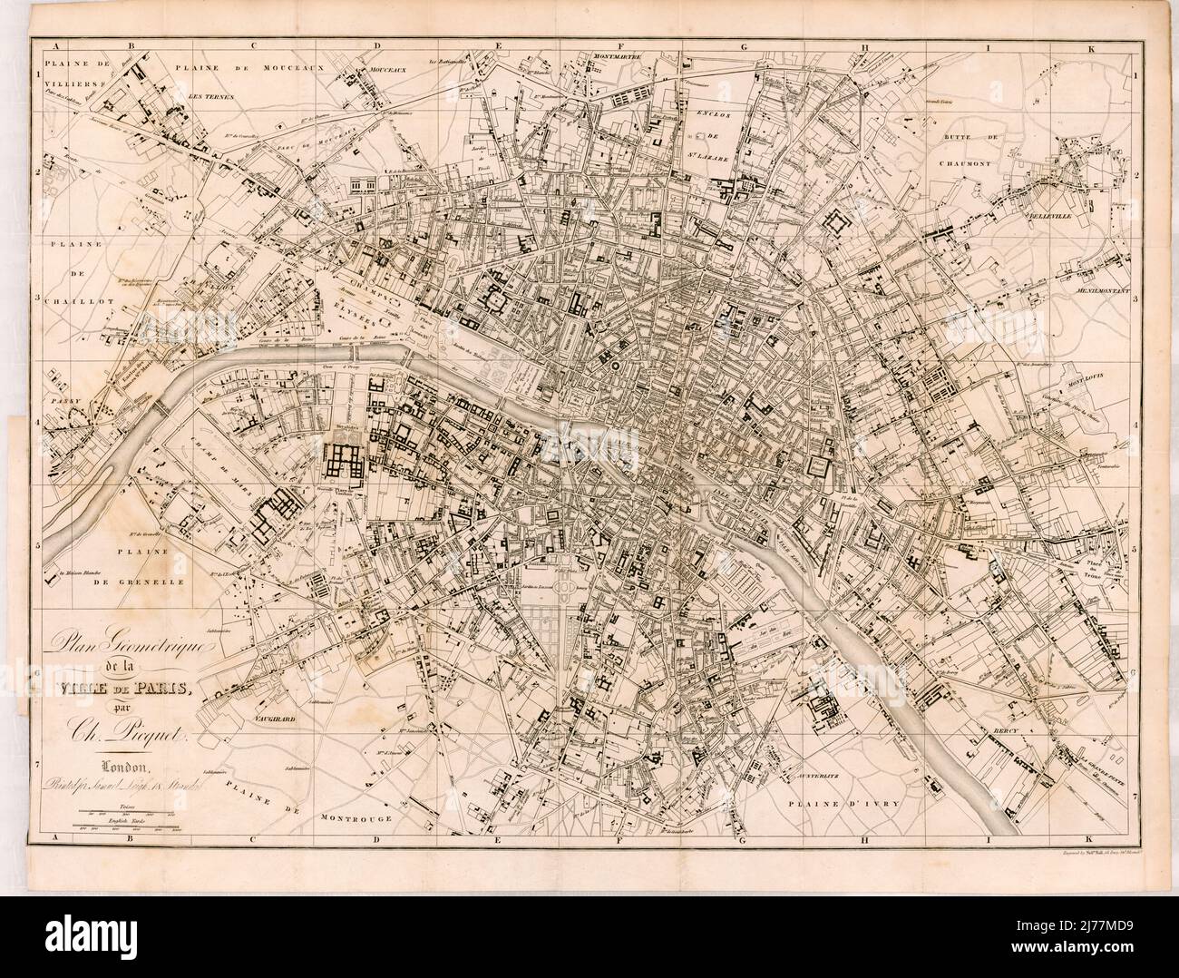 1820s map hi-res stock photography and images - Alamy