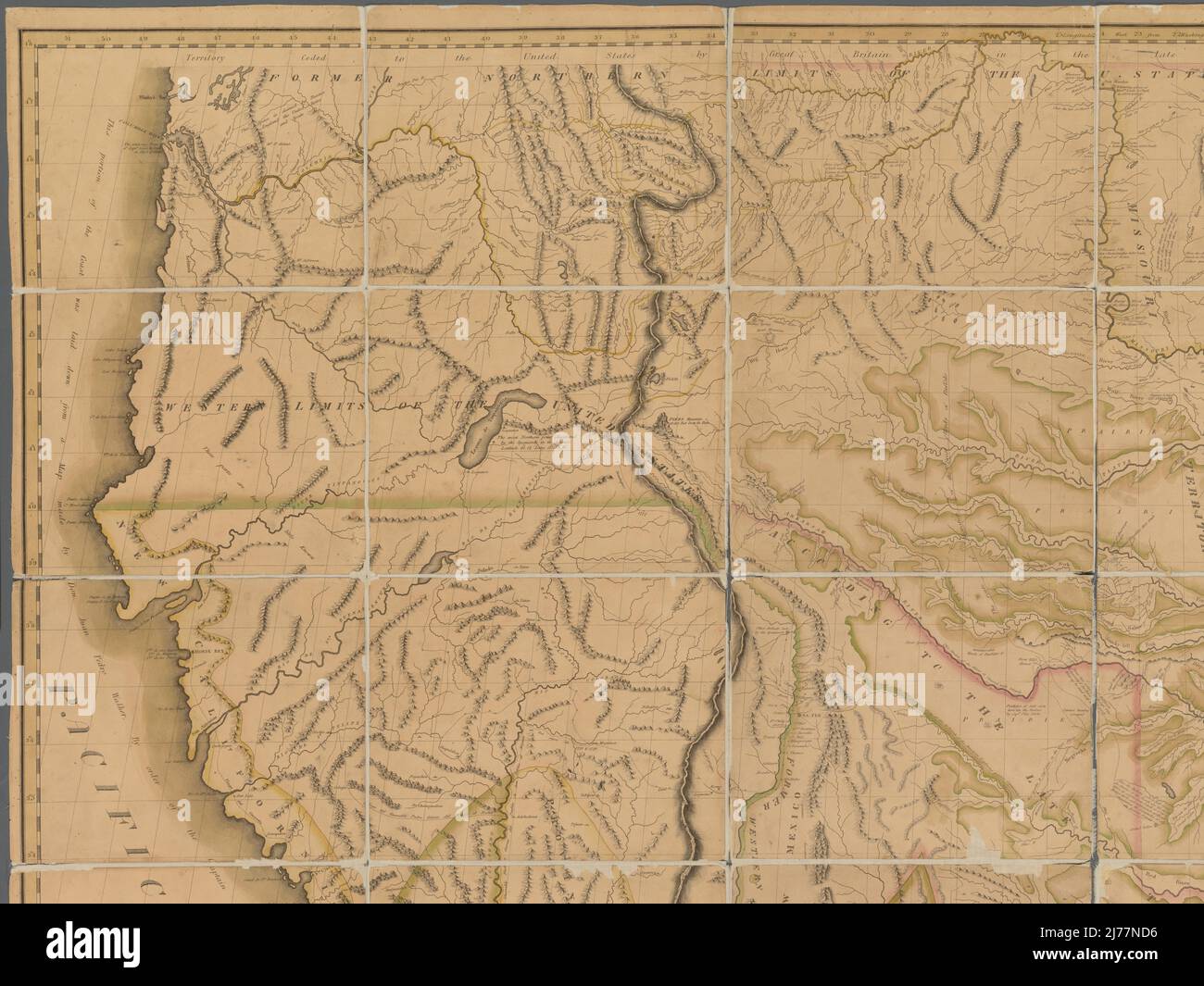 Mexico missouri map hi-res stock photography and images - Alamy