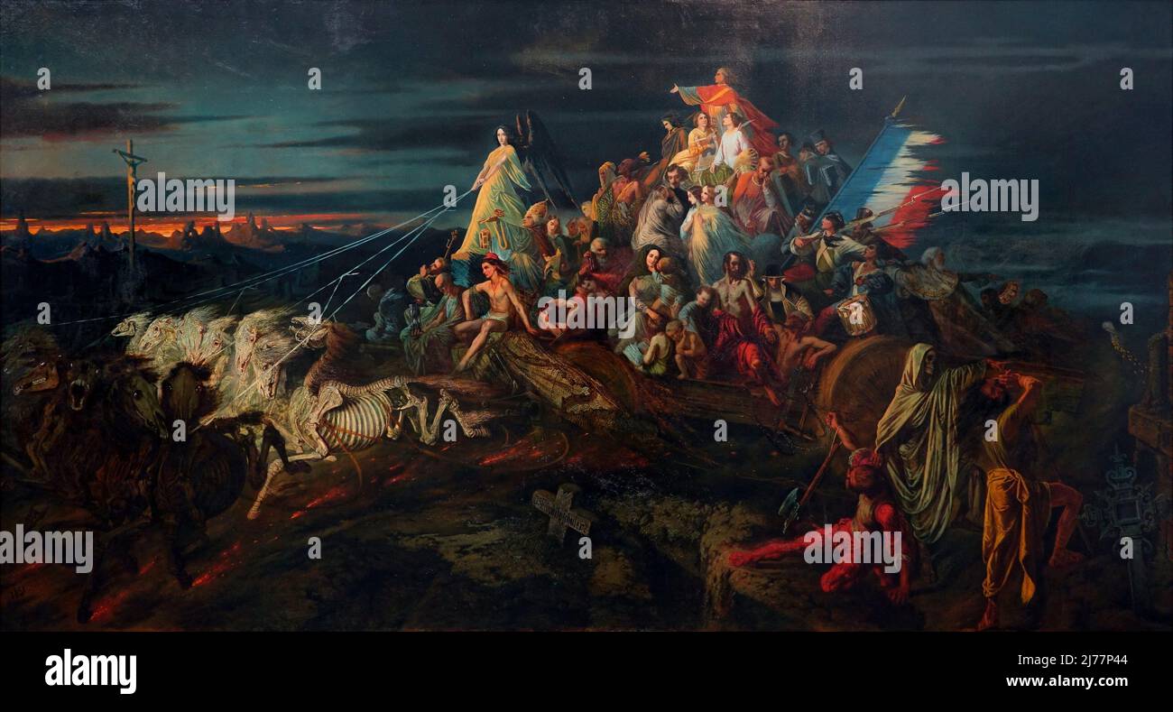 The Chariot of Death is inspired by medieval and early Renaissance ...