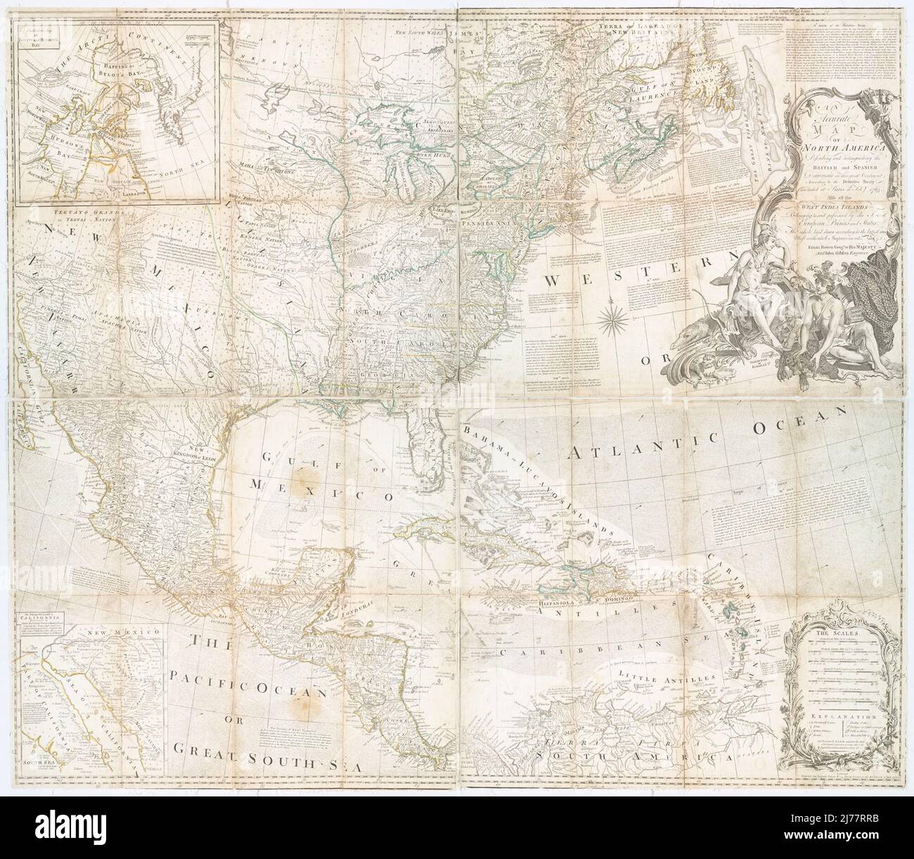 Treaty of paris map hi-res stock photography and images - Alamy