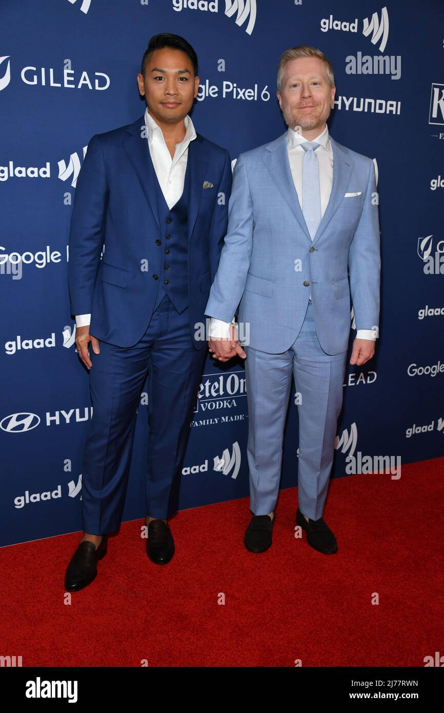 Ken Ithiphol and Anthony Rapp Stock Photo - Alamy