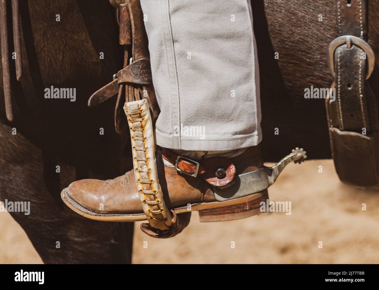 Silver spurs rodeo hi-res stock photography and images - Alamy