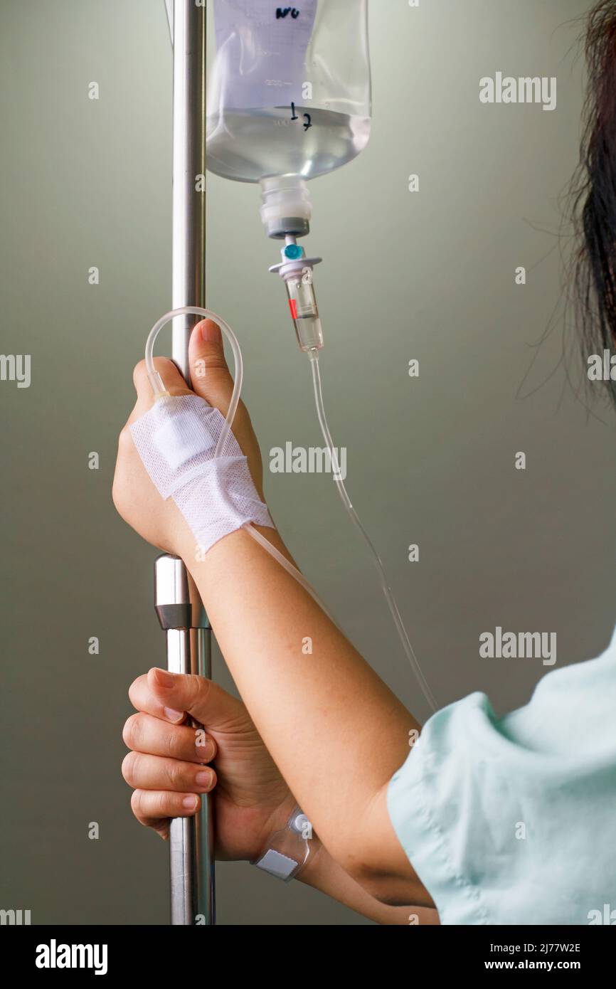 Intravenous bag cancer hi-res stock photography and images - Alamy