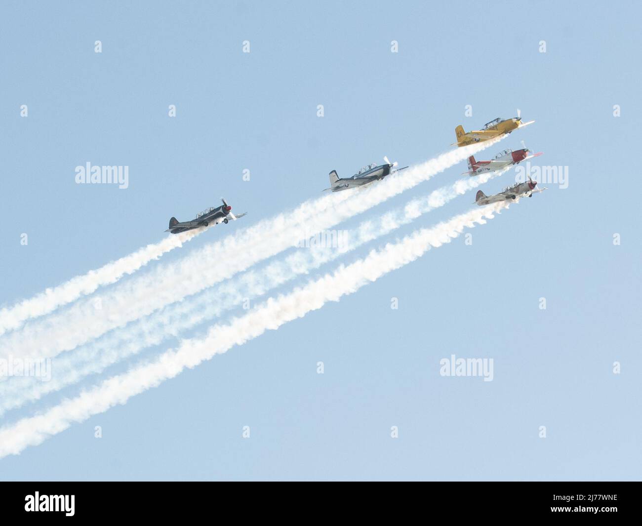 04 May 2022 - San Diego, California - Beechcraft T-34 Military trainer ...