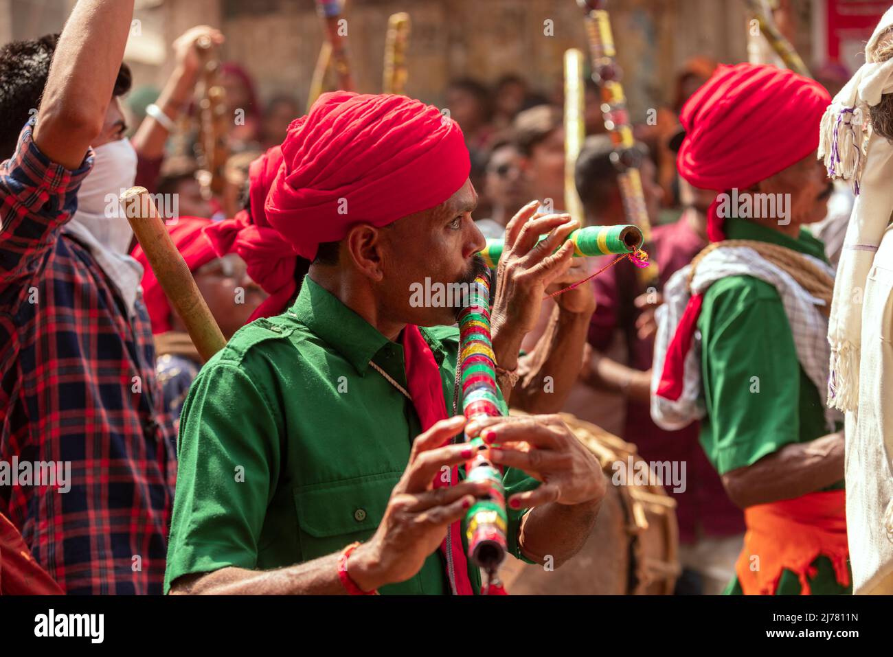 Kavant, the gathering arena for a tribal group since time immemorial ...