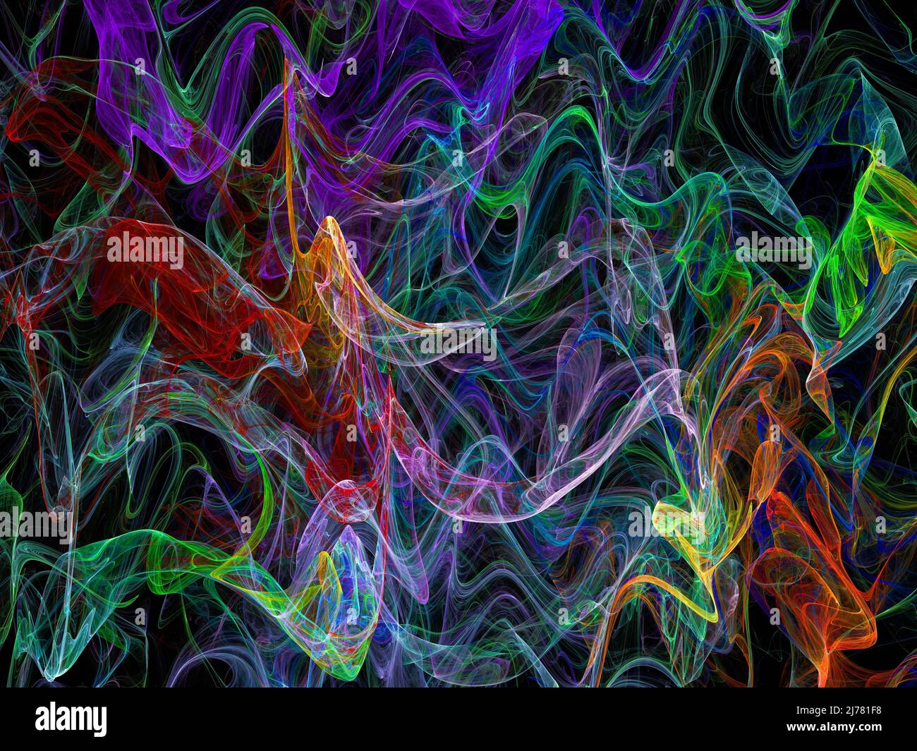 surreal futuristic digital 3d design art abstract background fractal ...