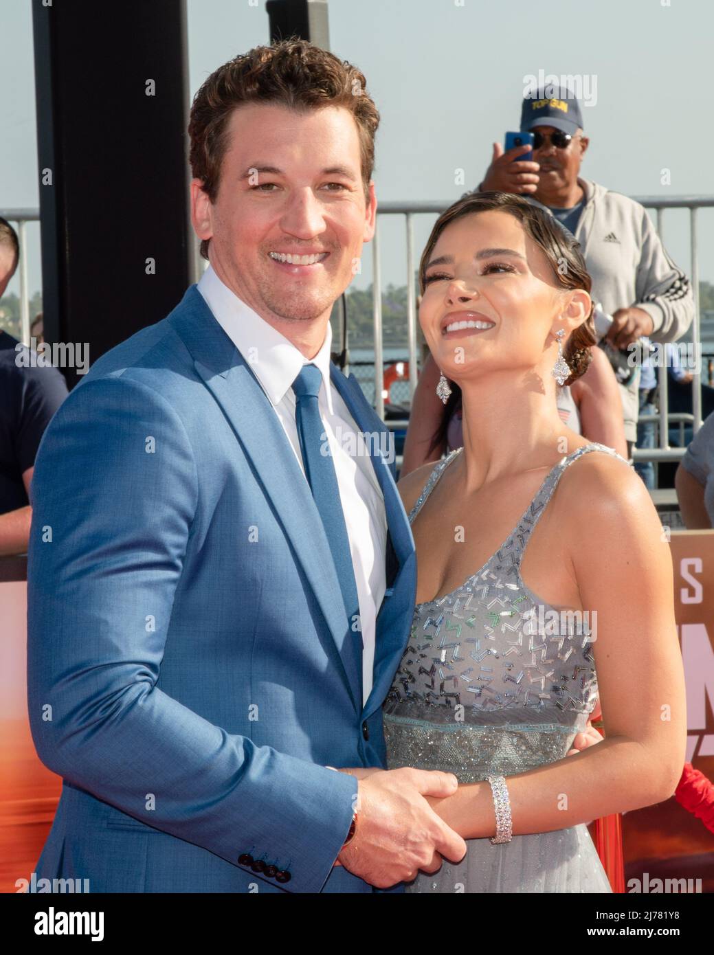 May 4, 2022, San Diego, California, USA: Miles Teller and Keleigh ...
