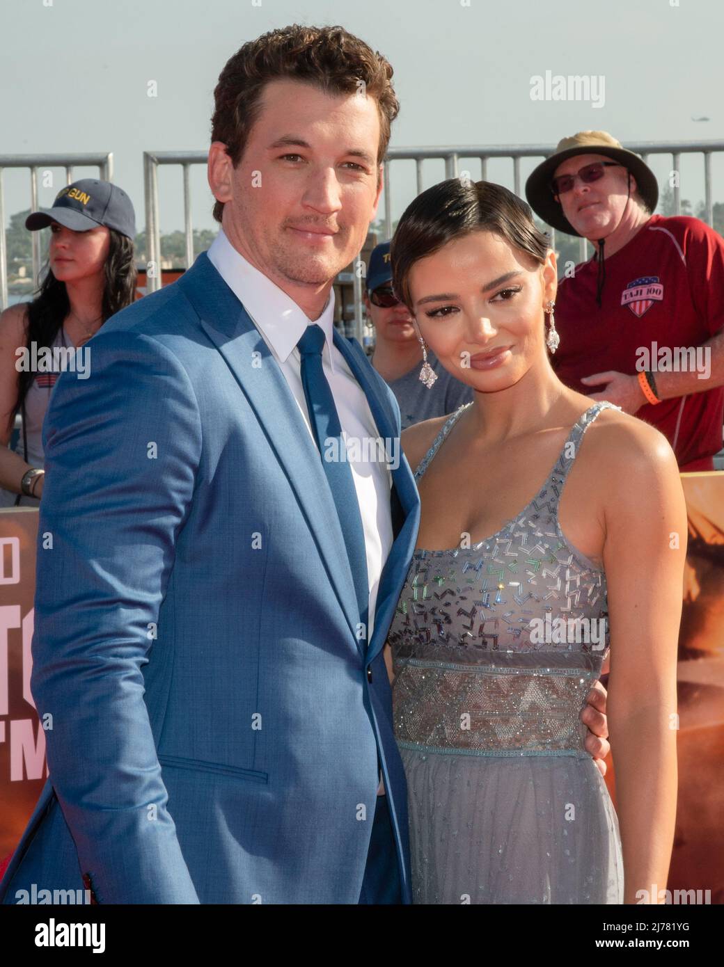 May 4, 2022, San Diego, California, USA: Miles Teller and Keleigh ...