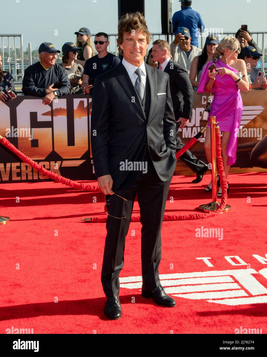 May 4, 2022, San Diego, California, USA: Tom Cruise attends the ''Top ...