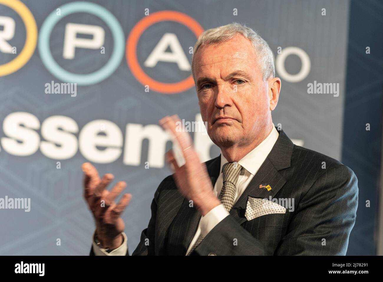 Governor of New Jersey Phil Murphy attends RPA 100 Assembly luncheon at ...