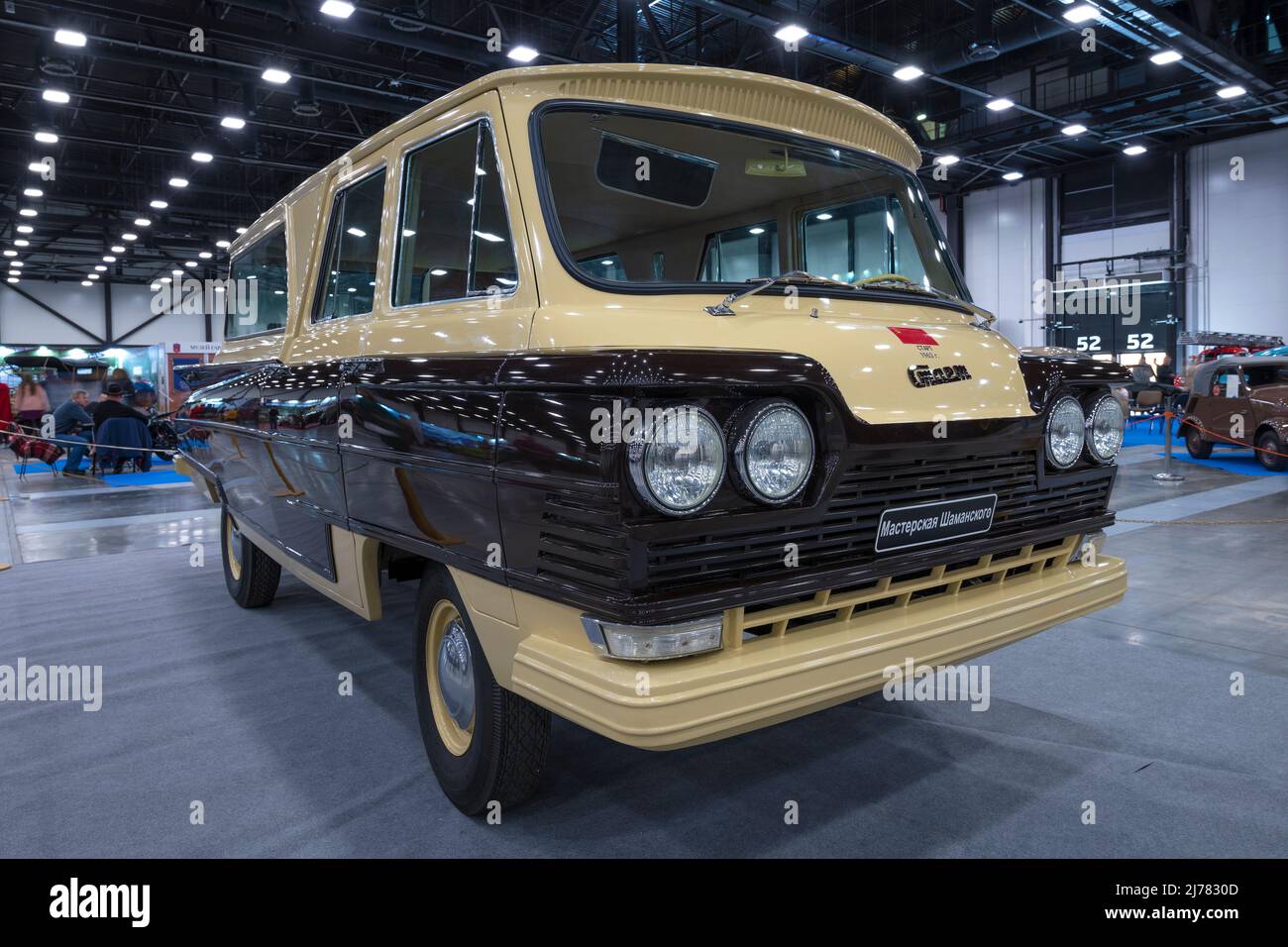 Russian minivan minibus hi-res stock photography and images - Alamy