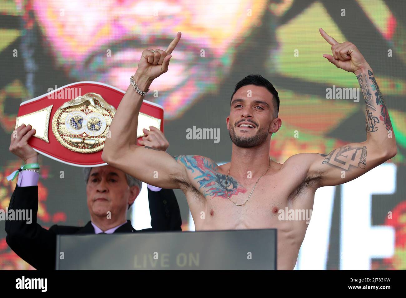 Las Vegas, United States. 06th May, 2022. LAS VEGAS, NV - MAY 6: Boxer ...