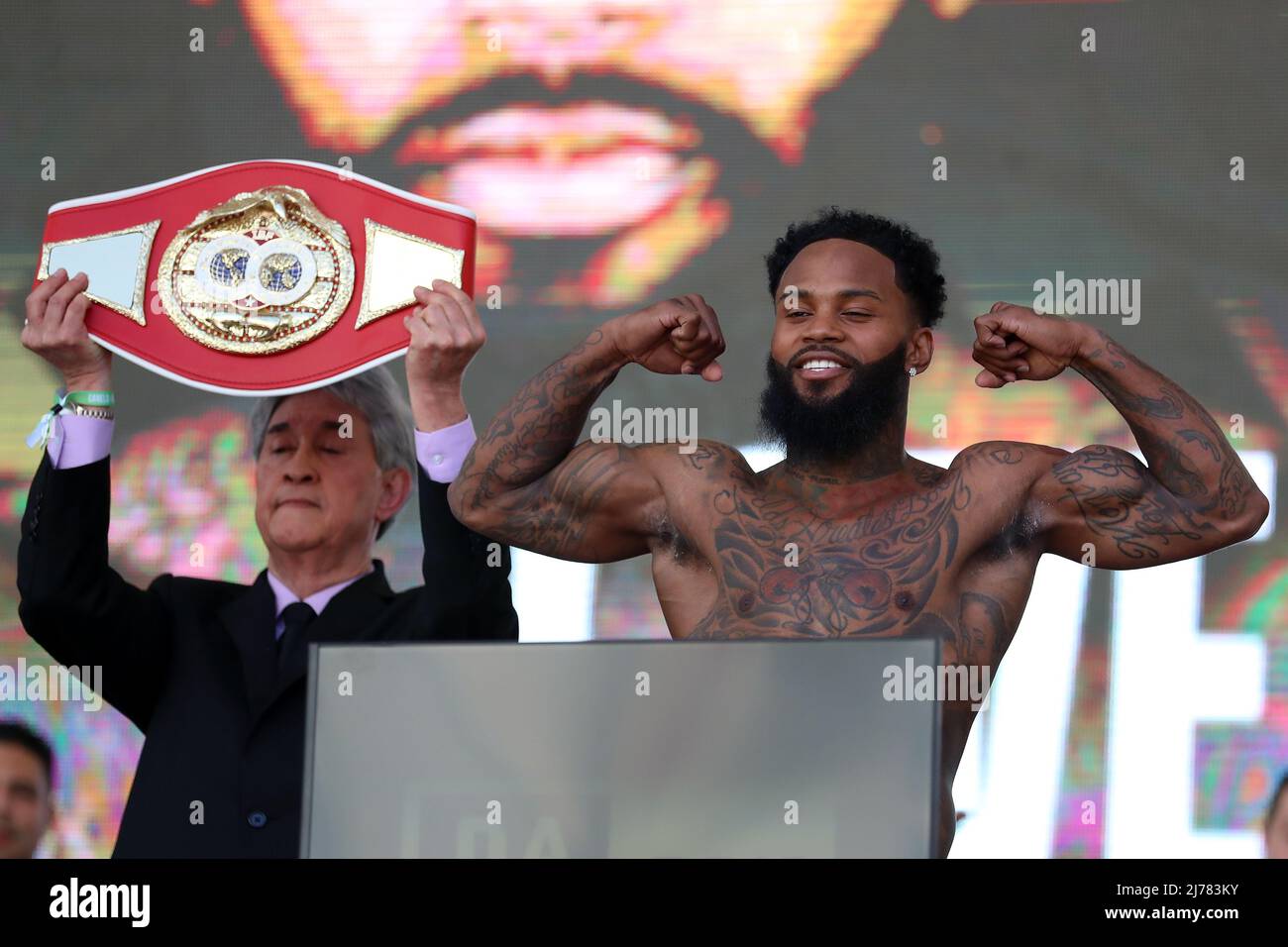 Las Vegas, United States. 06th May, 2022. LAS VEGAS, NV - MAY 6: Boxer ...