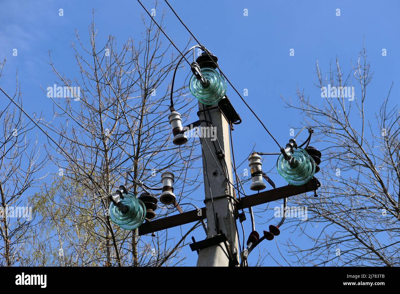Coil of electrical wires hi-res stock photography and images - Alamy
