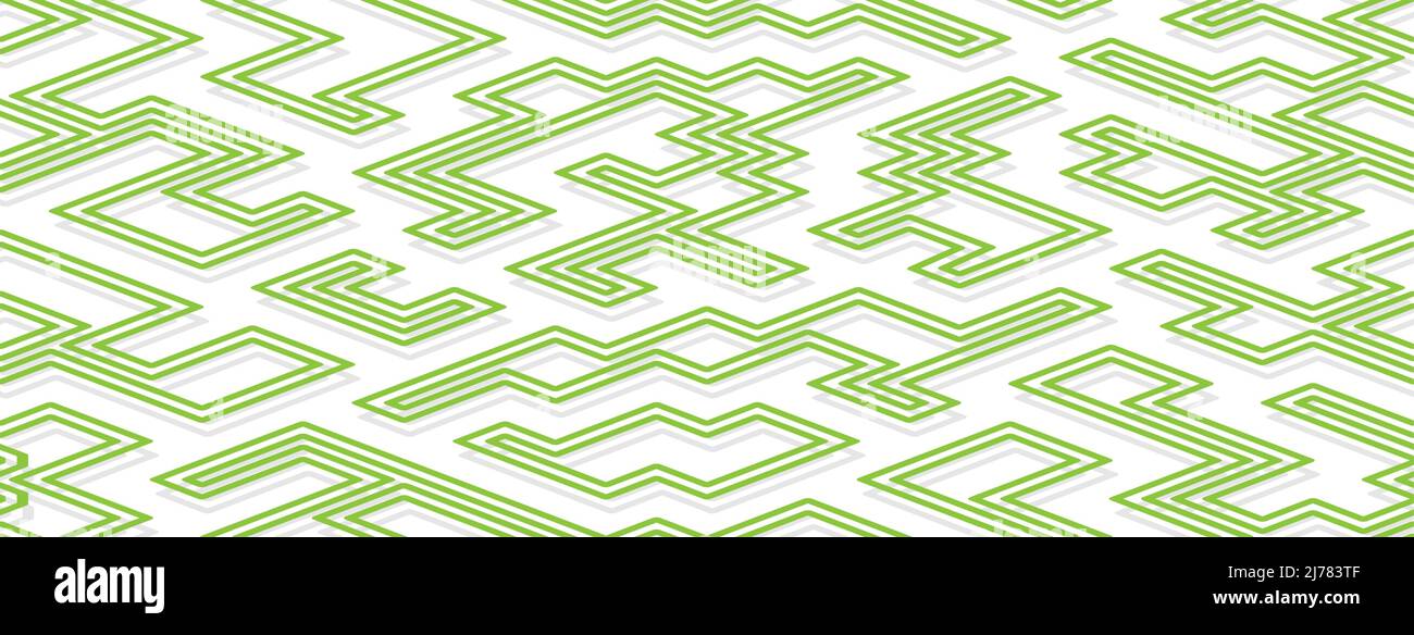 Seamless color pattern of lines creating abstract shapes of different ...